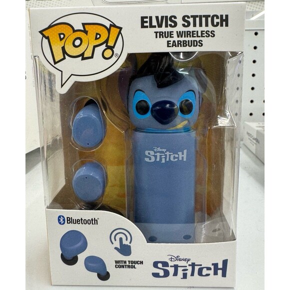 Funko | Headphones | Funko Pop Disney Elvis Stitch True Wireless ...